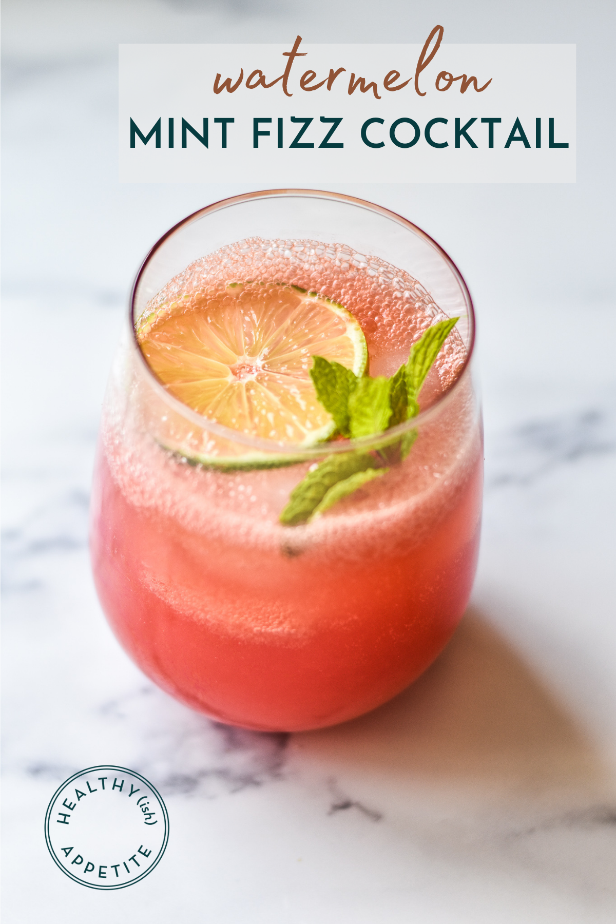 Fresh Watermelon Mint Fizz - Healthy(ish) Appetite