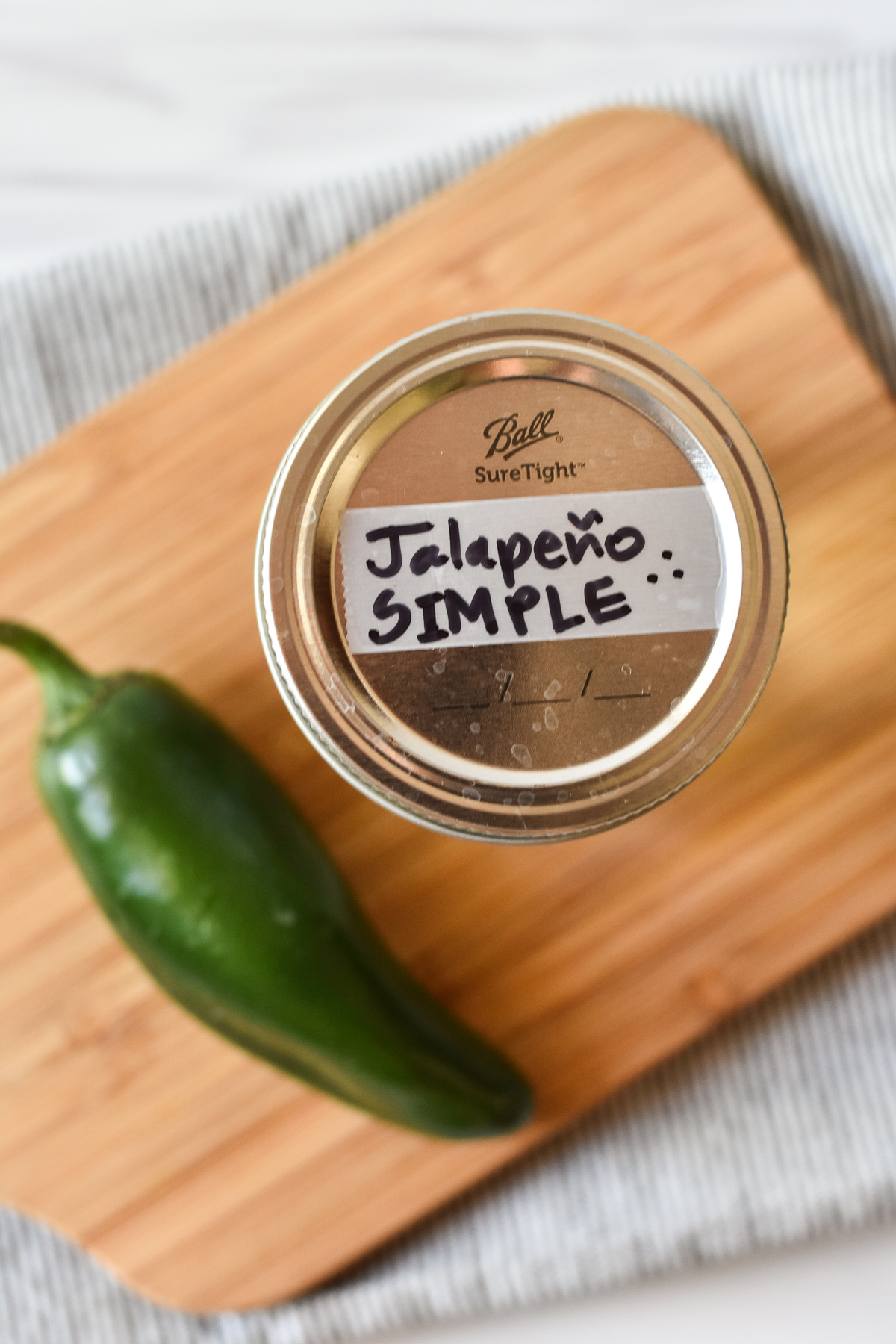 Jalapeño Simple Syrup - Healthyish Appetite